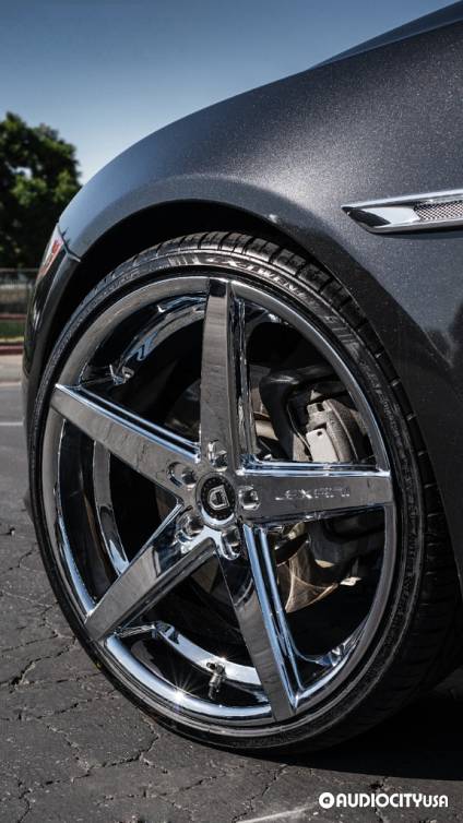 2013 Jaguar XJ on 22" Lexani Wheels R-Four Chrome | Gallery | AudioCityUSA