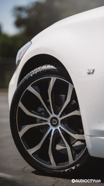 2017 Infiniti Q70 on 20" Lexani Wheels Lust Black Machined | Gallery ...