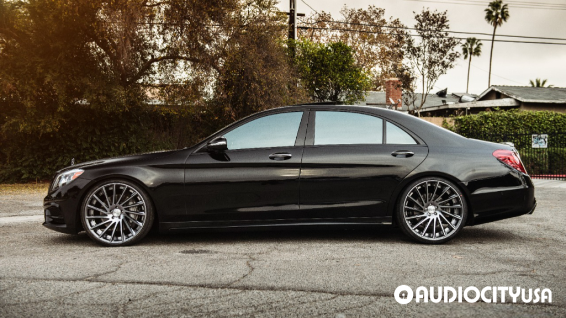 2015 Mercedes-Benz S-Class on 22" Road Force Wheels RF16 Gunmetal ...