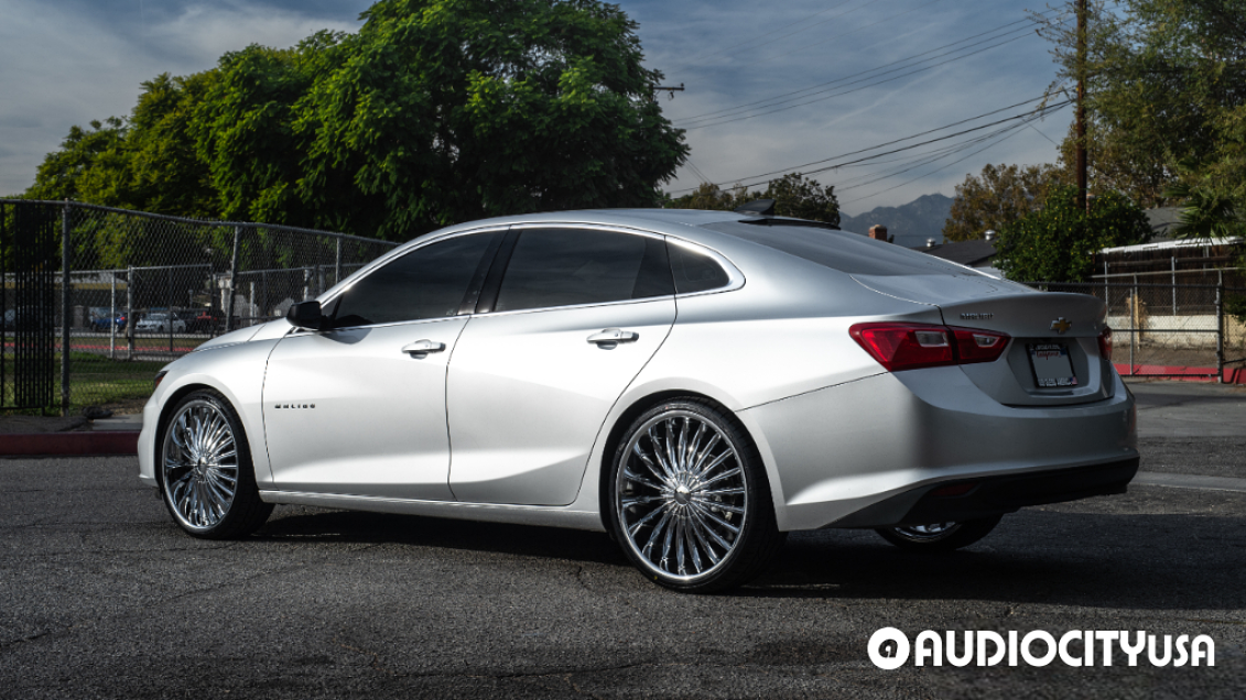 2017 Chevrolet Malibu on 22" Velocity Wheels VW11 Chrome | Gallery ...