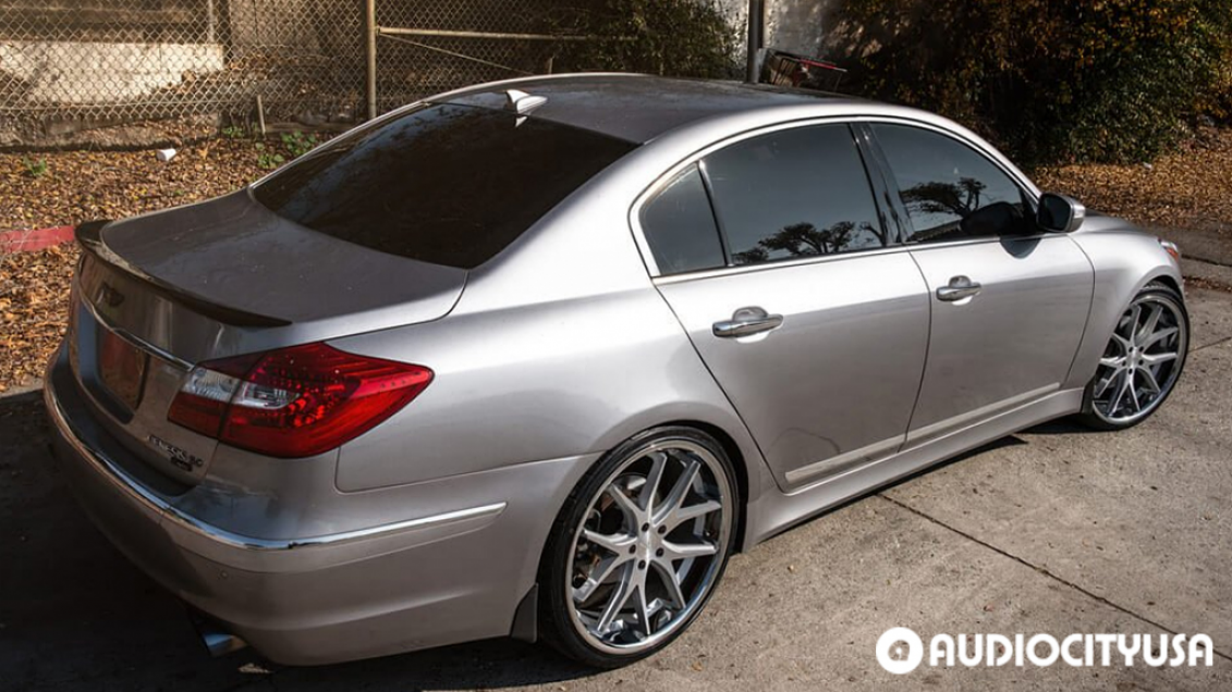 2013 Hyundai Genesis Ferrada FR2 22 inch Wheels | Gallery | AudioCityUSA