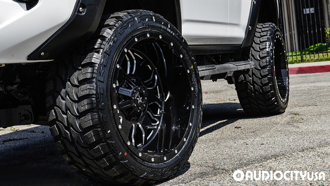 2015 Toyota 4Runner on 22" RBP Wheels 87R Blade Gloss Black Milled ...