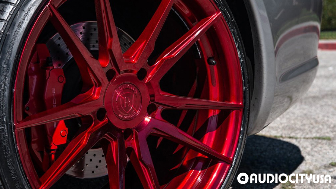 2007 Porsche 911 on 20" Rohana Wheels RFX2 Gloss Red | Gallery ...