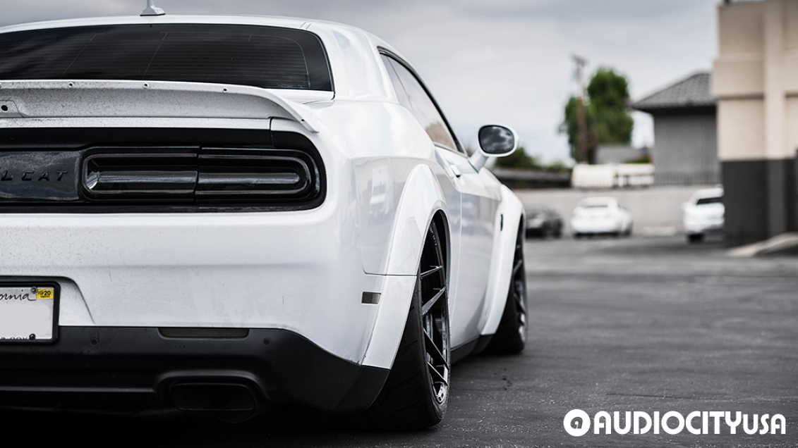 2018 Dodge Challenger SRT Widebody on 20" Rohana Wheels RFX11 Gloss ...