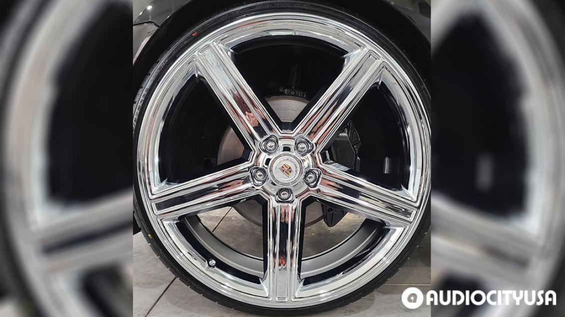 2016 Cadillac ATS-V on 22" IROC Wheels Replica Chrome | Gallery ...