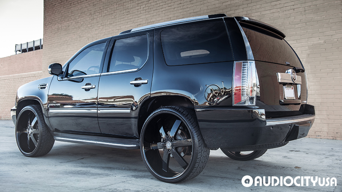 2014 Cadillac Escalade on 28" U2 Wheels 55 Gloss Black | Gallery ...