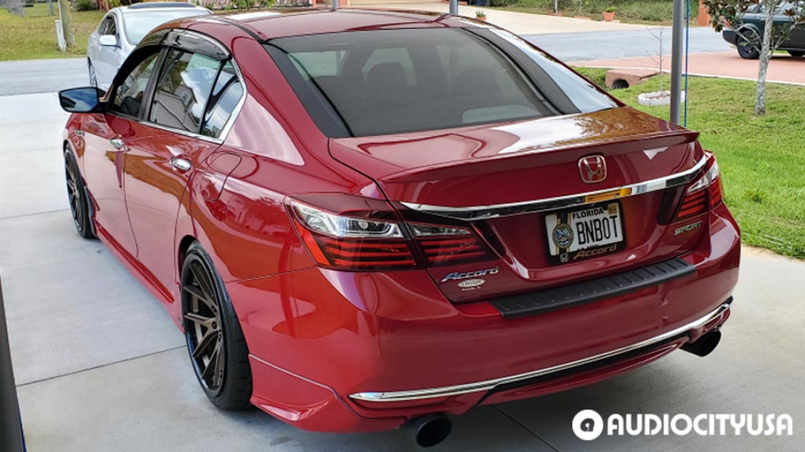 2017 Honda Accord on 19" Ferrada Wheels FR2 Matte Bronze with Gloss ...