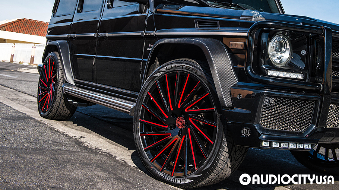 2015 Mercedes-AMG G-Class AMG on 24" Lexani Wheels Wraith Custom Finish ...