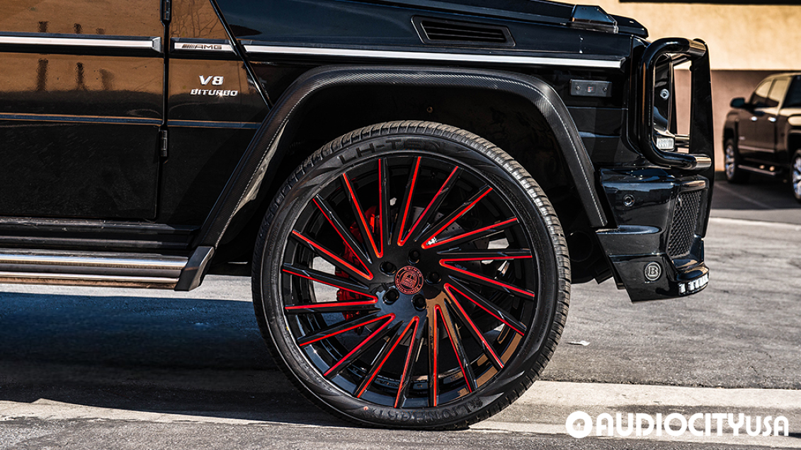 2015 Mercedes-AMG G-Class AMG on 24" Lexani Wheels Wraith Custom Finish ...