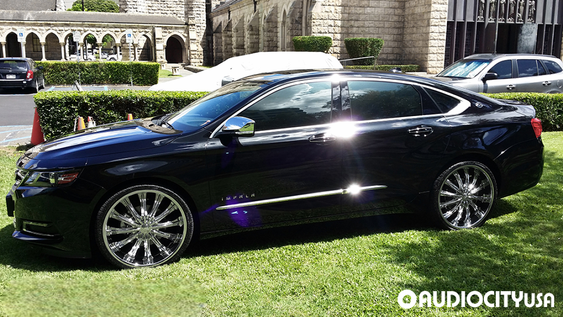 2014 Chevrolet Impala on 22" Borghini Wheels B15 Chrome | Gallery ...