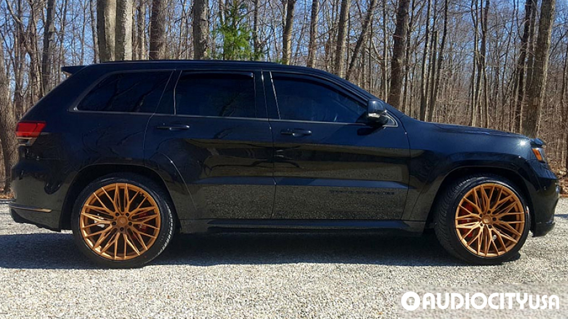 2016 Jeep Grand Cherokee on 22" Lexani Wheels Aries Satin Bronze ...