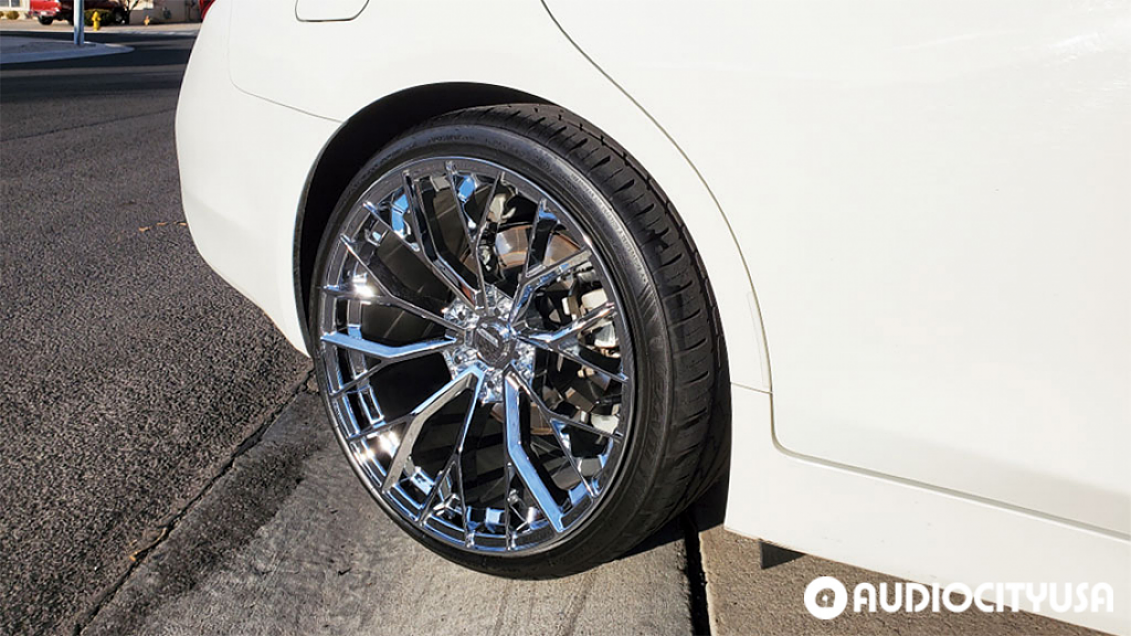 2018 Infiniti Q50 on 20" Verde Wheels V11 Vex Chrome | Gallery ...