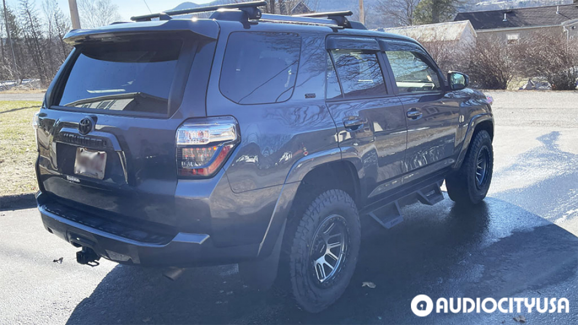 2020 Toyota 4Runner on 17" Vision off-road Wheels 111 Nemesis Gunmetal ...