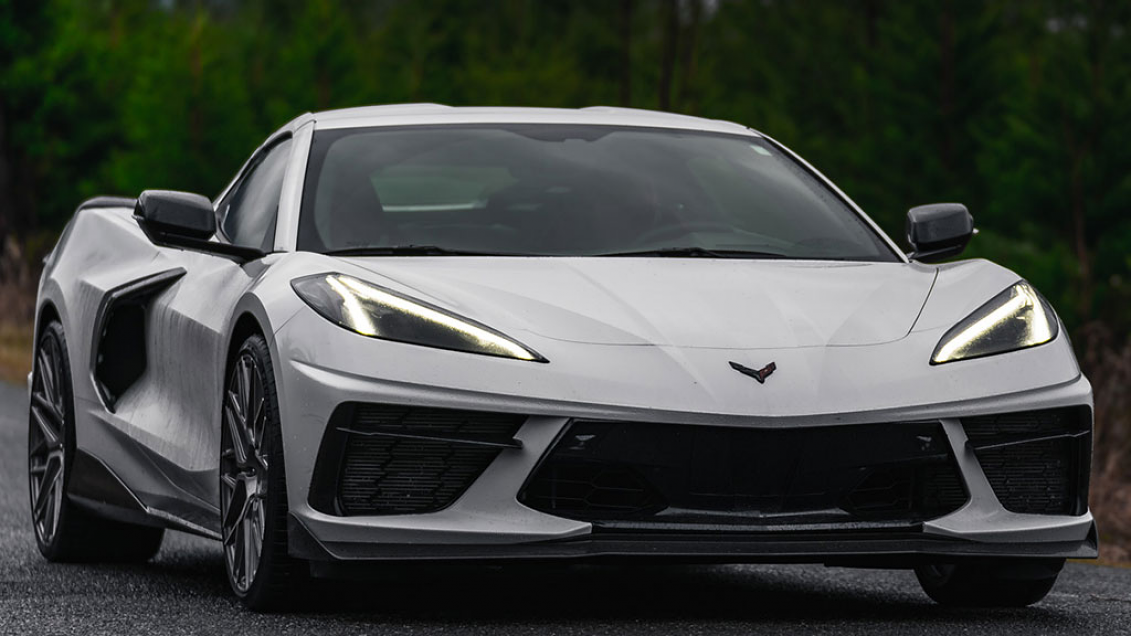 2020 Chevrolet Corvette on 20" Rohana Wheels RFX10 Brushed Titanium ...