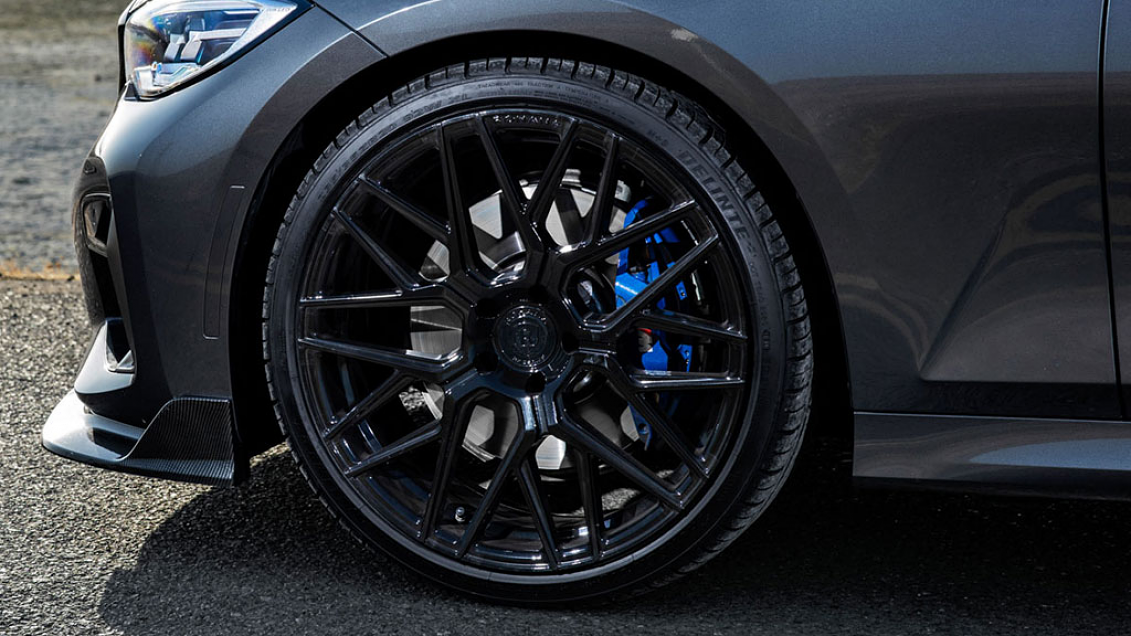 2020 BMW 3 Series on 20" Rohana Wheels RFX10 Gloss Black | Gallery ...