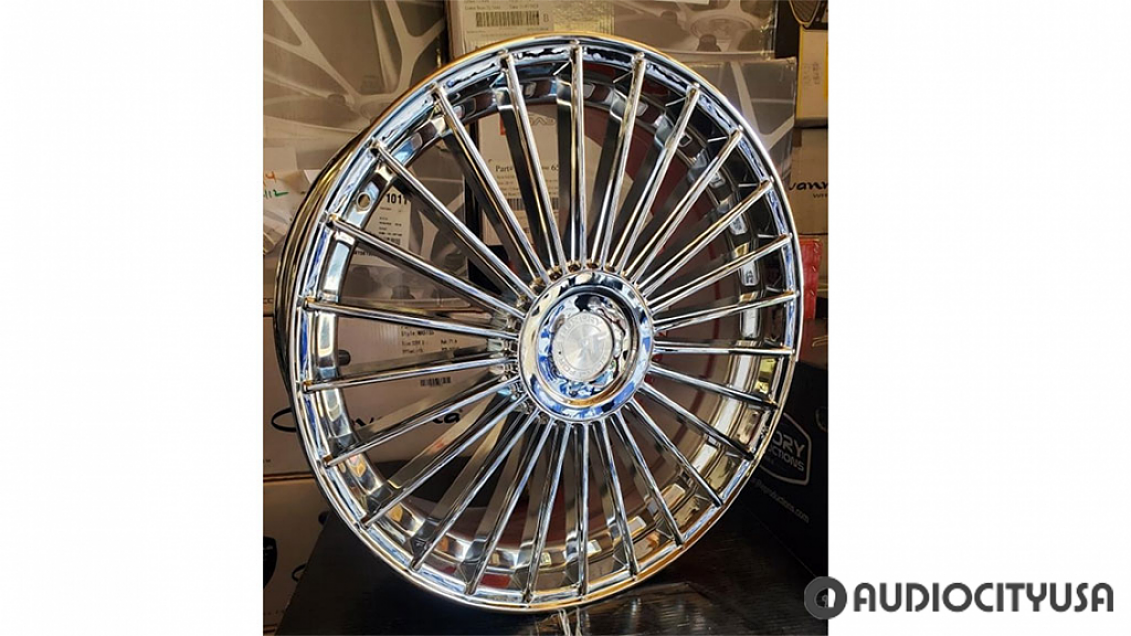 2017 Mercedes-Benz S-Class on 22" Road Force Wheels RF22 Chrome ...