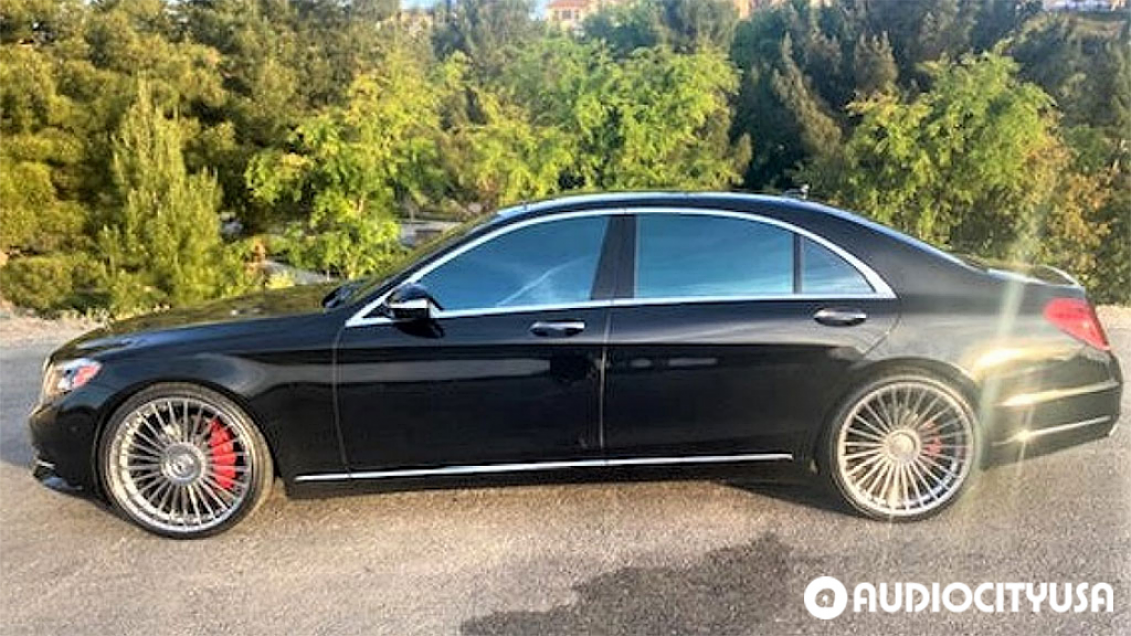 2017 Mercedes-Benz S-Class on 22" Road Force Wheels RF22 Chrome ...