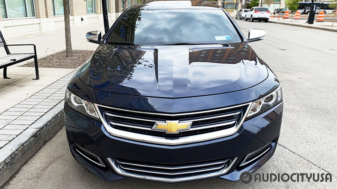 2015 Chevrolet Impala on 22" Element Wheels EL99 Brushed Silver ...