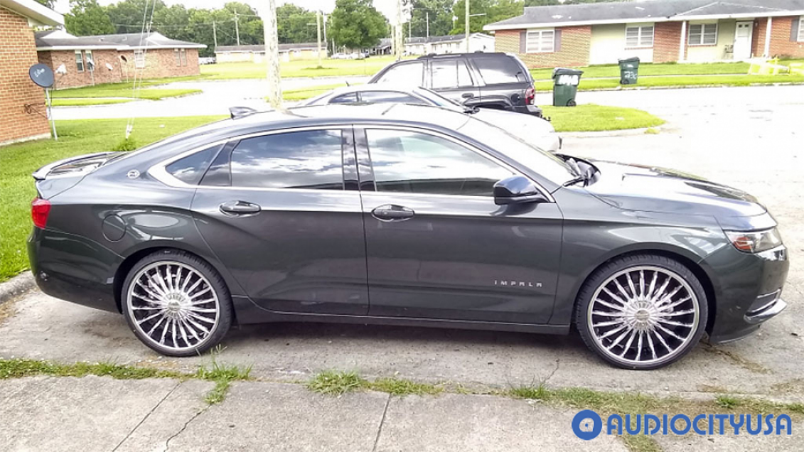 2019 Chevrolet Impala on 22" Velocity Wheels VW11 Chrome | Gallery ...