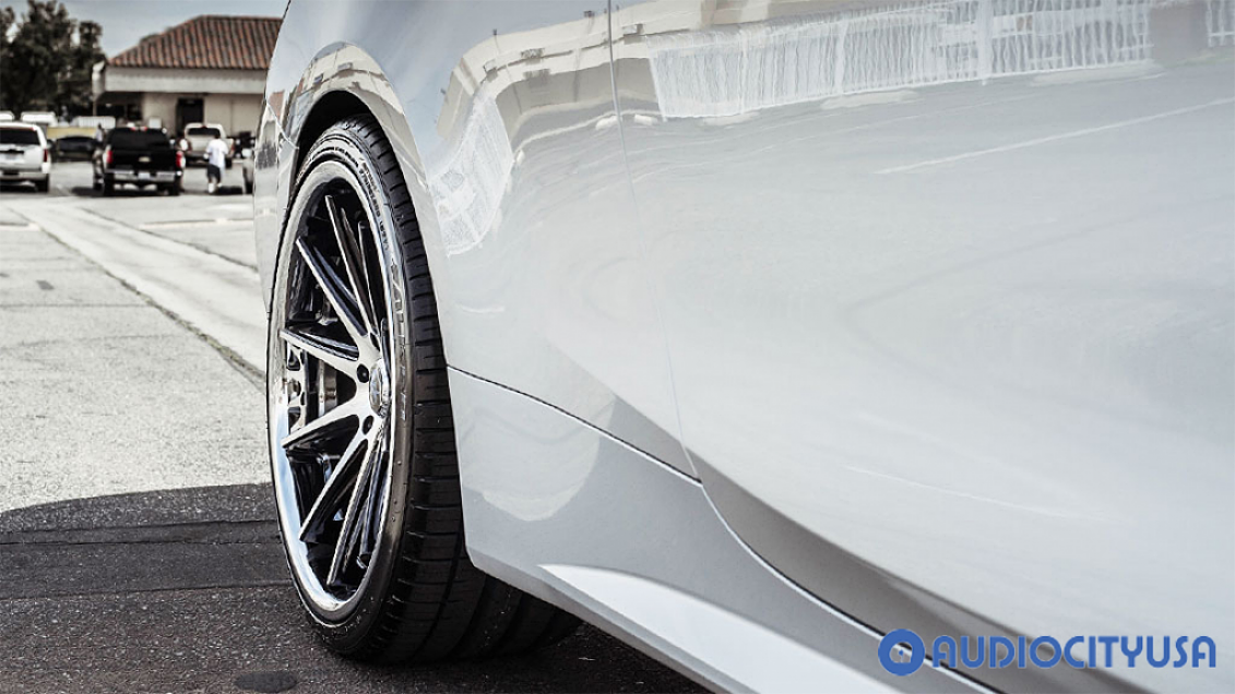 2021 BMW 4 Series on 20" Rohana Wheels RC10 Gloss Black Machined with ...