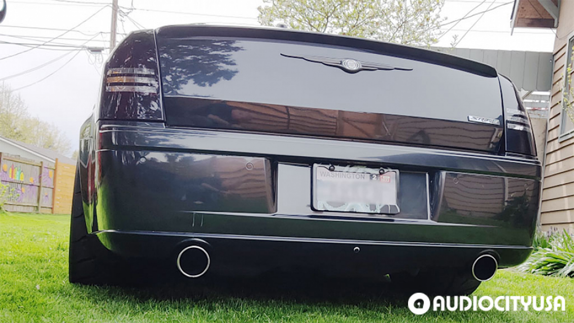 2006 Chrysler 300C SRT-8 on 20" Ferrada Wheels FR3 Black Machined with ...