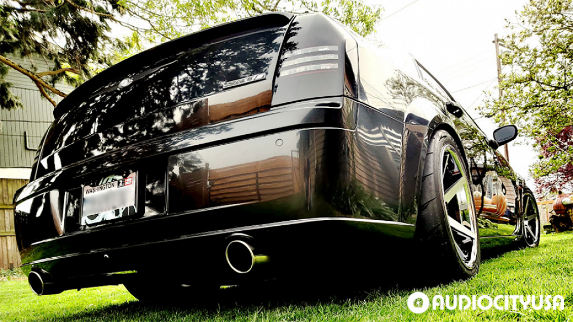 2006 Chrysler 300C SRT-8 on 20" Ferrada Wheels FR3 Black Machined with ...