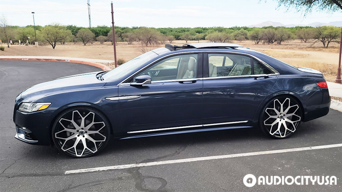 2017 Lincoln Continental Borghini B28 24 inch Wheels | Gallery ...