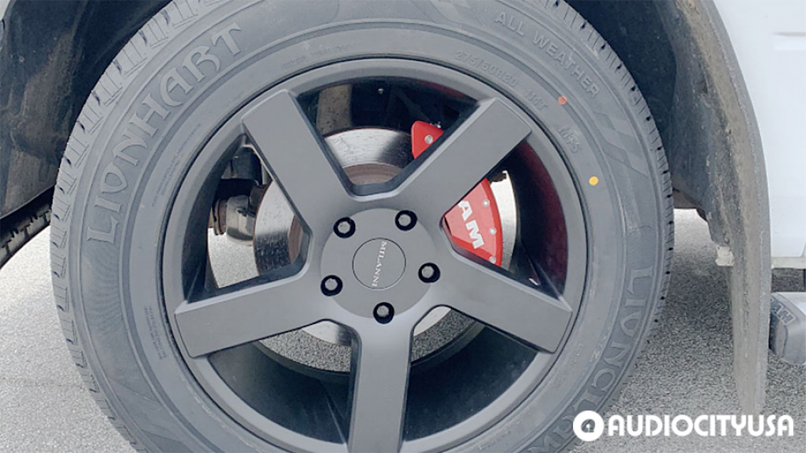 2017 RAM 1500 on 20" Milanni Wheels 472 Switchback Satin Black ...