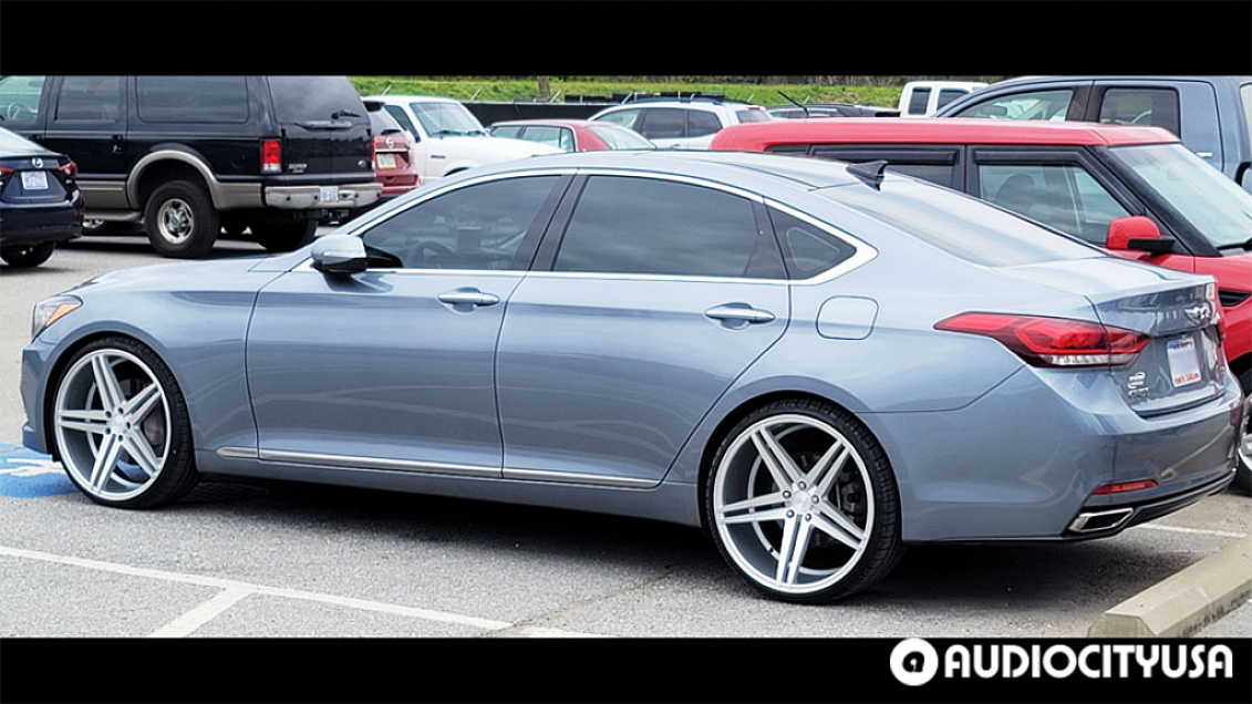 2015 Hyundai Genesis Verde V39 Parallax 22 inch Wheels | Gallery ...