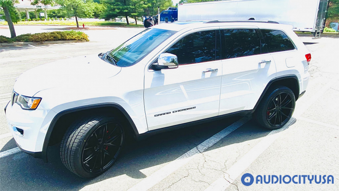 2019 Jeep Cherokee on 22" Niche Wheels M117 Misano Matte Black ...