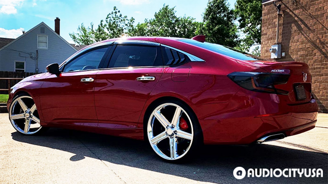 2019 Honda Accord on 22" IROC Replica Wheels IROC-5 Chrome | Gallery ...