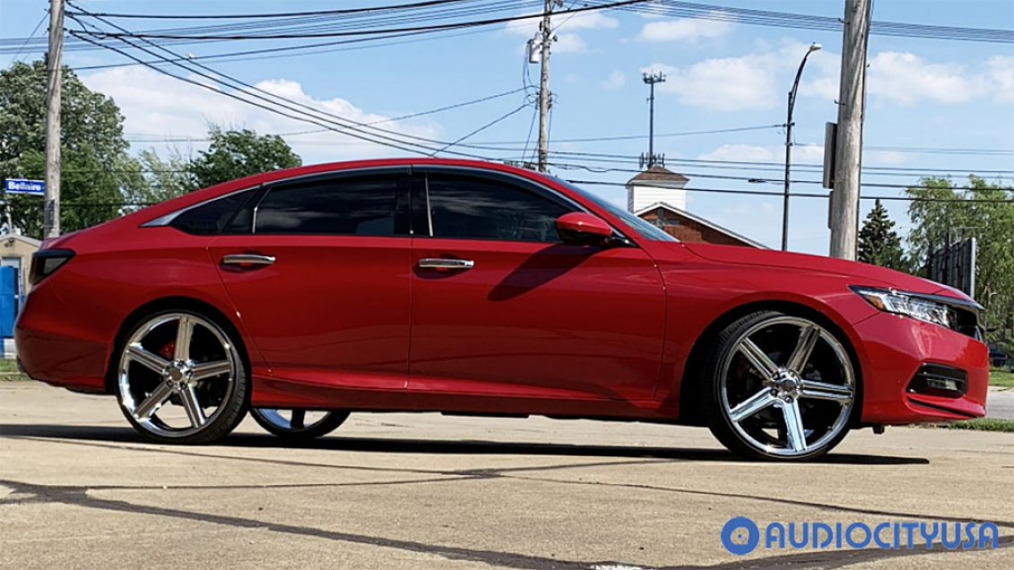2019 Honda Accord on 22" IROC Replica Wheels IROC-5 Chrome | Gallery ...