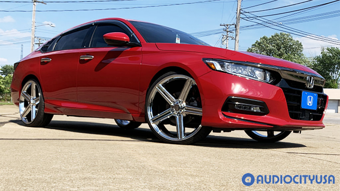2019 Honda Accord on 22" IROC Replica Wheels IROC-5 Chrome | Gallery ...