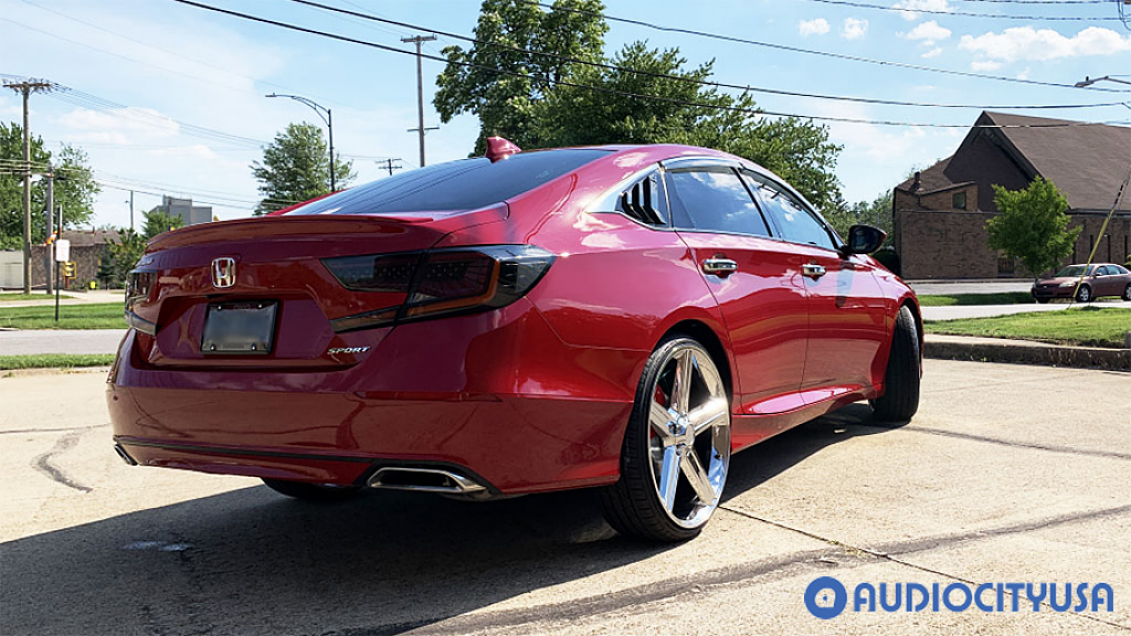 2019 Honda Accord on 22" IROC Replica Wheels IROC-5 Chrome | Gallery ...