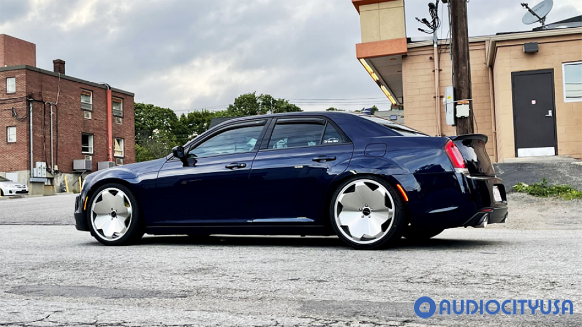 2016 Chrysler 300S RWD on 22" Giovanna Wheels Masiss Silver Machined ...