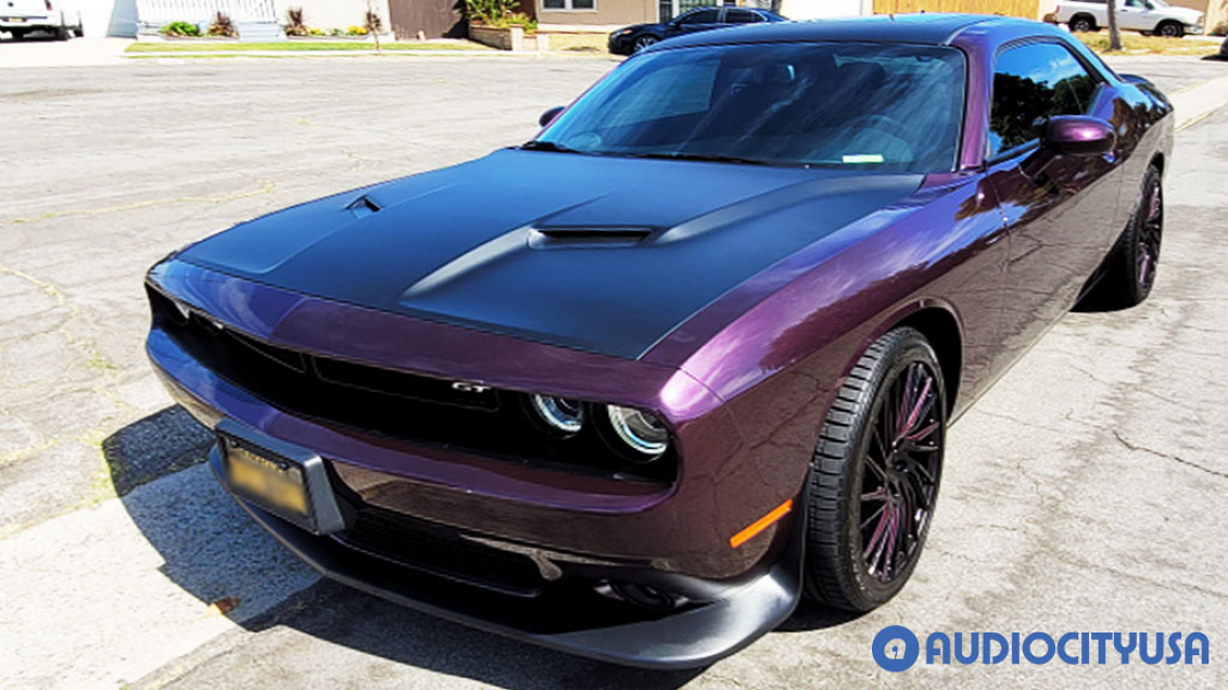 2020 Dodge Challenger AWD on 20" Lexani Wheels Wraith Gloss Black with ...