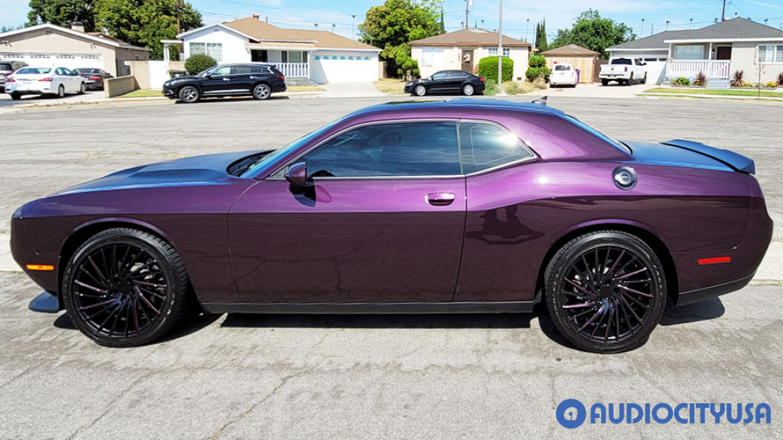 2020 Dodge Challenger AWD on 20" Lexani Wheels Wraith Gloss Black with ...