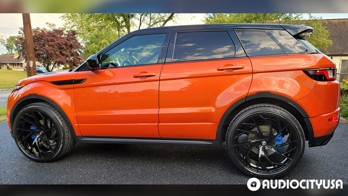 2016 Land Rover Range Rover Evoque on 22" Renzo Wheels Mugello Gloss ...