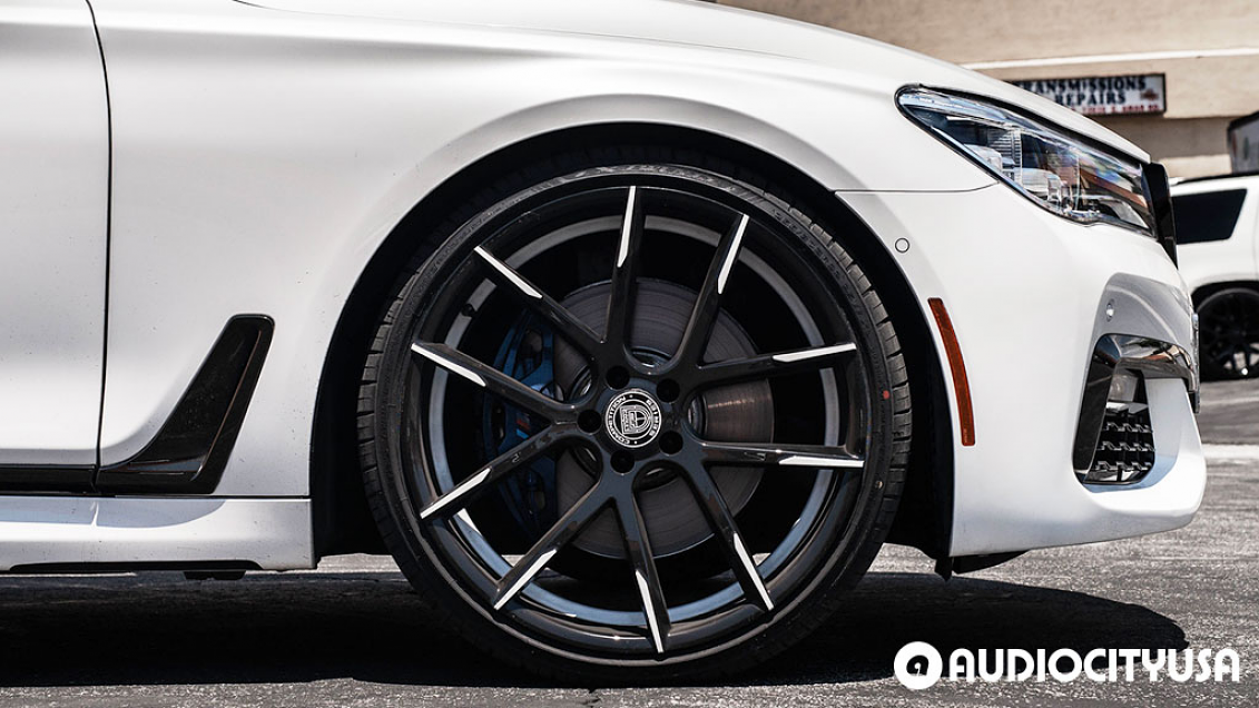 2017 BMW 7 Series Lexani Stuttgart 22 inch Wheels | Gallery | AudioCityUSA