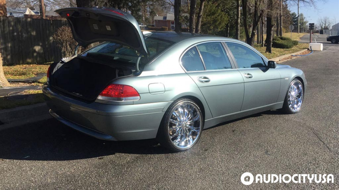 2004 BMW 7 Series on 22" Borghini Wheels B15 Chrome | Gallery ...