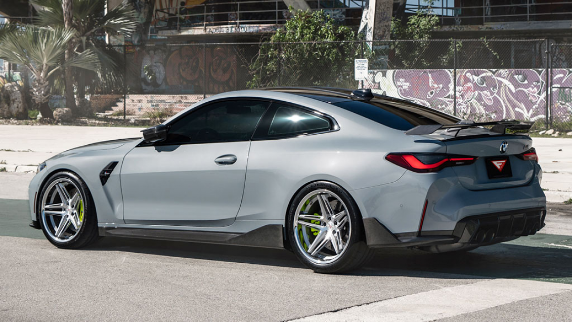 2021 BMW M4 on 20" Ferrada Wheels CM1 Silver Machined | Gallery ...