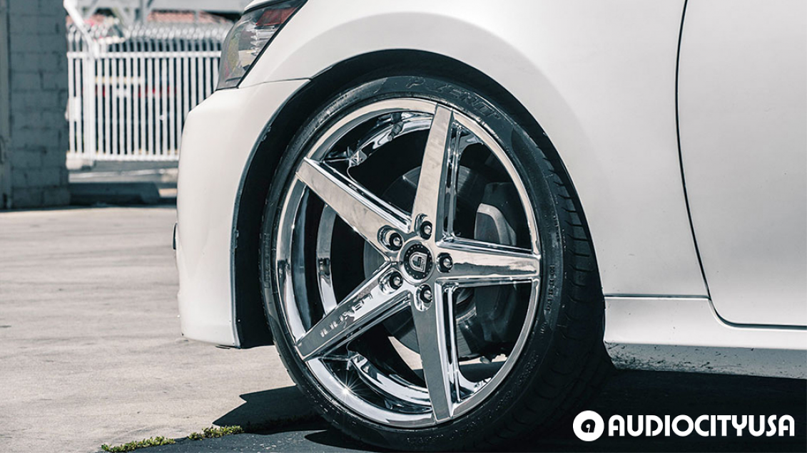 2018 Lexus GS 350 on 20" Lexani Wheels R-Four Chrome | Gallery ...
