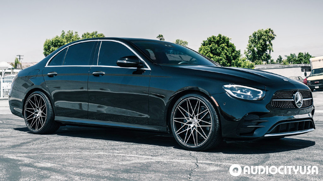 2021 Mercedes-Benz E-Class on 20" 1AV Wheels ZX4 Gloss Black Machined ...