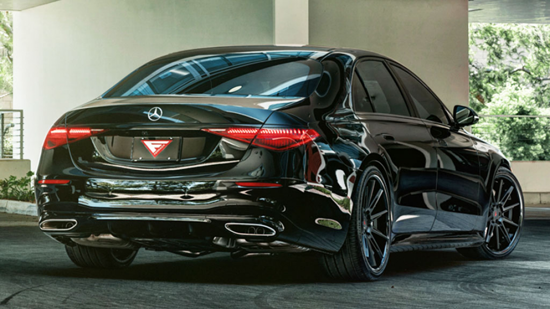 2020 Mercedes-Benz S-Class on 22" Ferrada Wheels CM2 Matte Balck with ...