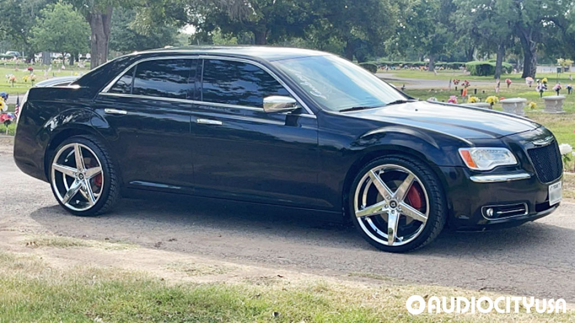 2013 Chrysler 300C AWD on 22" Lexani Wheels R-Four Chrome | Gallery | AudioCityUSA