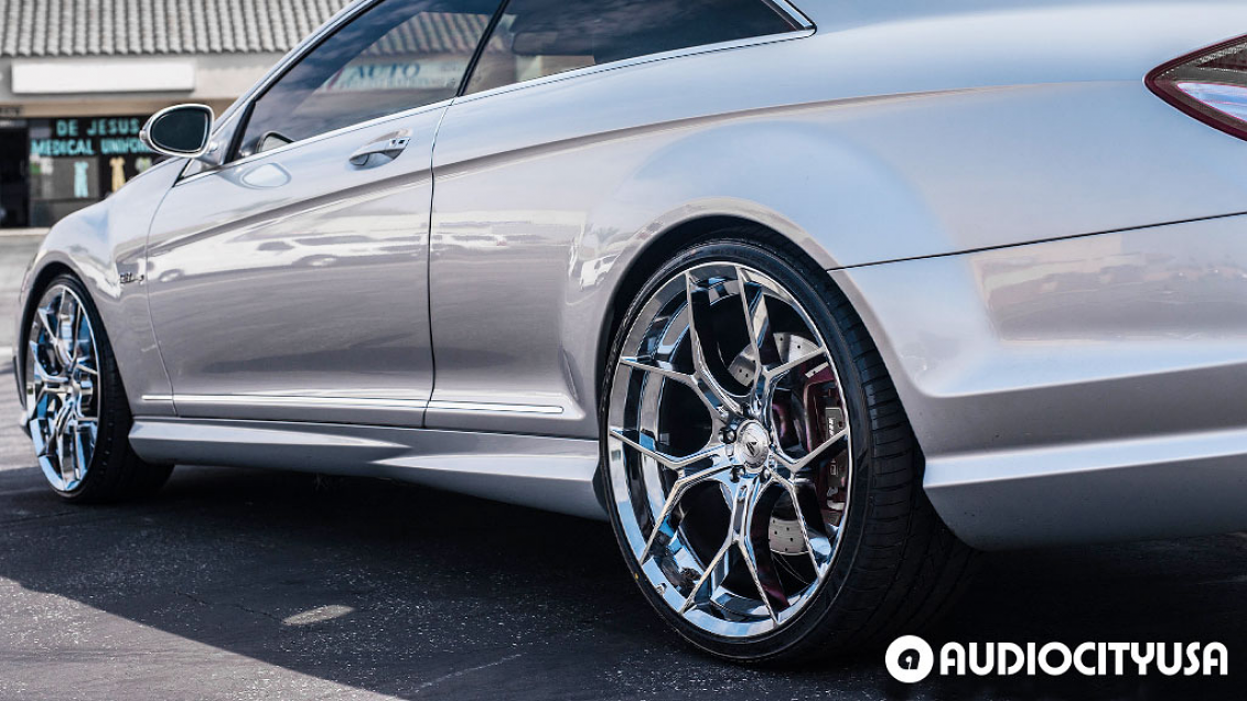 2008 Mercedes-AMG CL-Class AMG on 22" Asanti Wheels ABL-37 Monarch ...