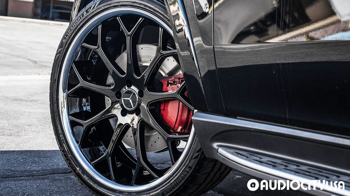 2021 Mercedes-AMG GLE-Class AMG on 24" Azad Wheels AZ99 Custom Gloss ...