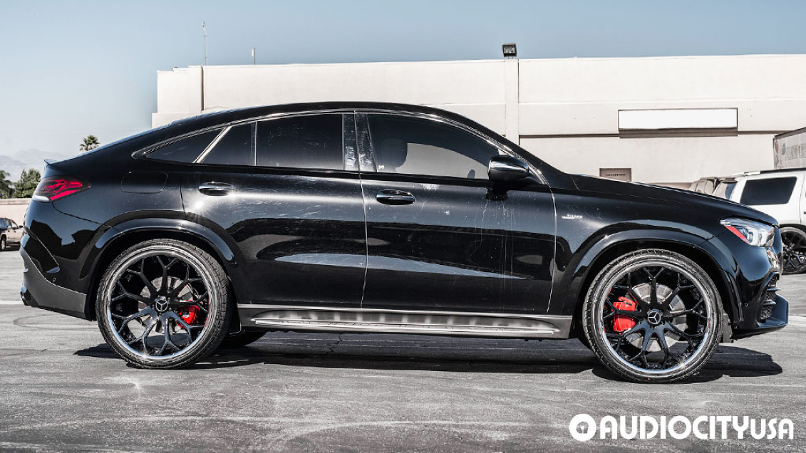 2021 Mercedes-AMG GLE-Class AMG on 24" Azad Wheels AZ99 Custom Gloss ...
