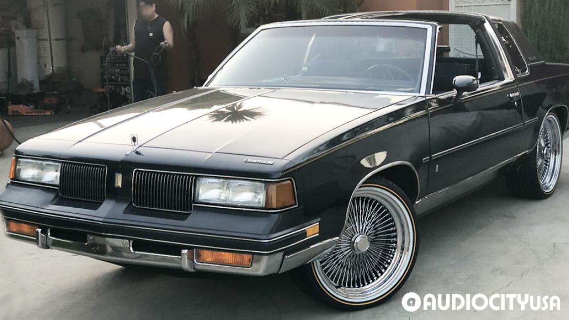 1988 Oldsmobile Cutlass Supreme on 20" LA Wire Wheels Standard 150 ...