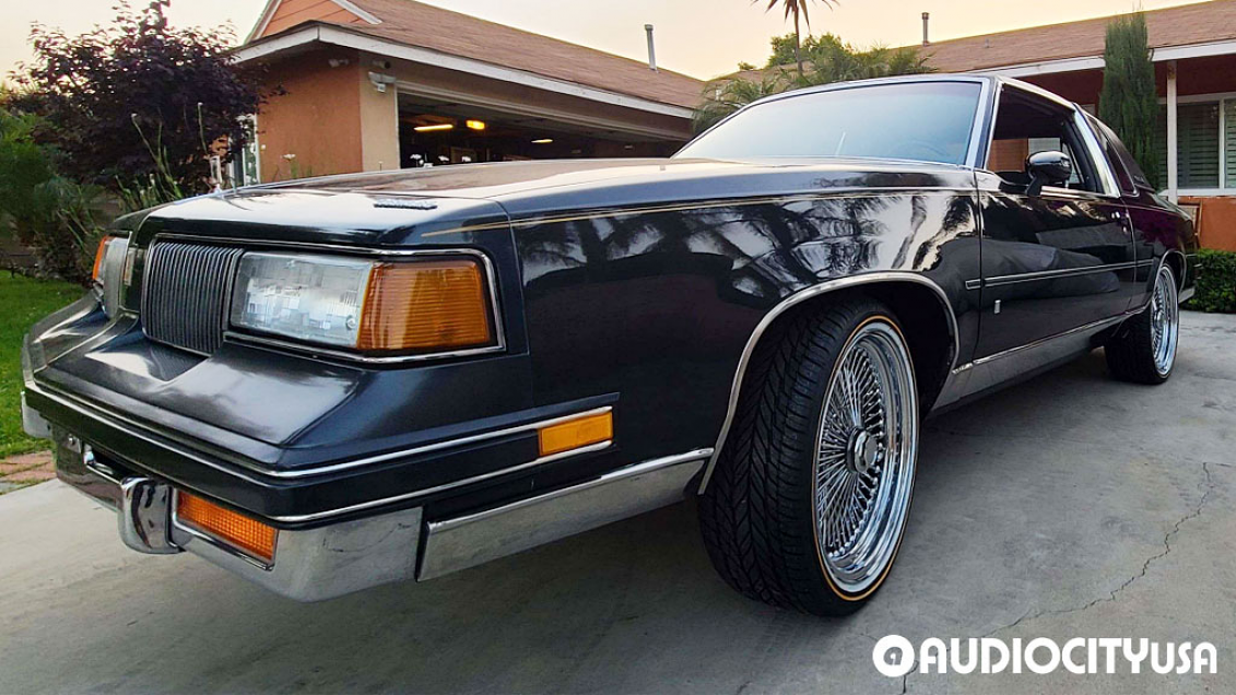 1988 Oldsmobile Cutlass Supreme LA Wire Standard 150-Spoke Straight ...